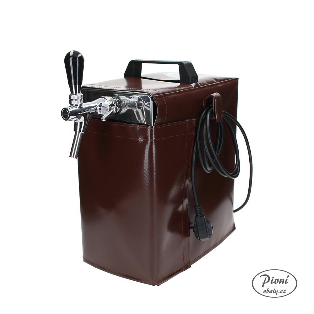 Pivní obal Hygiene+ na Lindr | hnědý - PivníObaly.cz